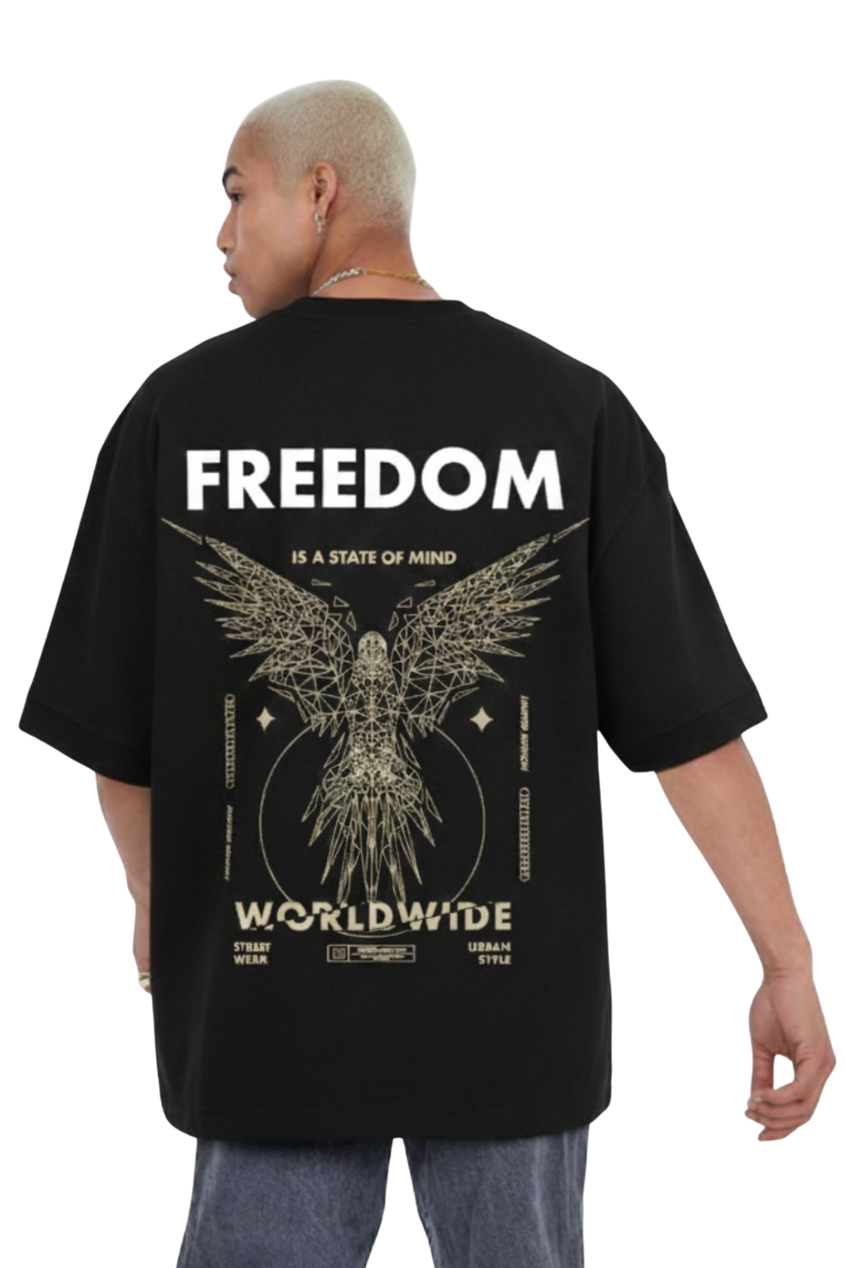Freedom Worldwide Graphic Regular Fit T-shirt - Refinery Republic India